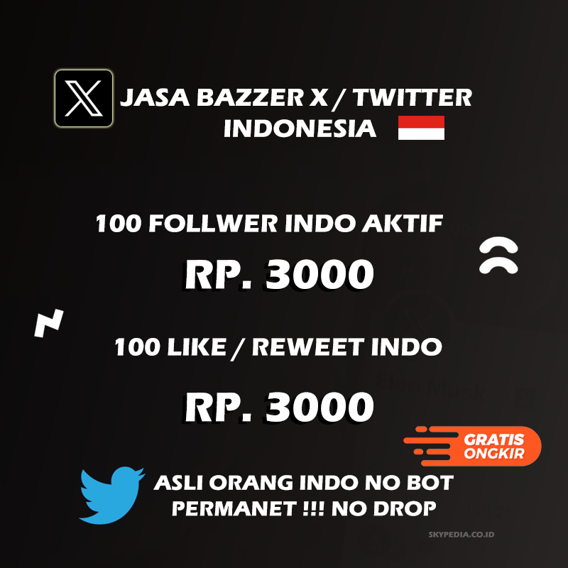 Jual JASA BUZZER X TWITTER INDONESIA | Shopee Indonesia