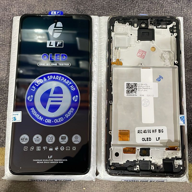 Jual lcd Samsung a52 5g a52 4g oled 6.5 oled +frame | Shopee Indonesia