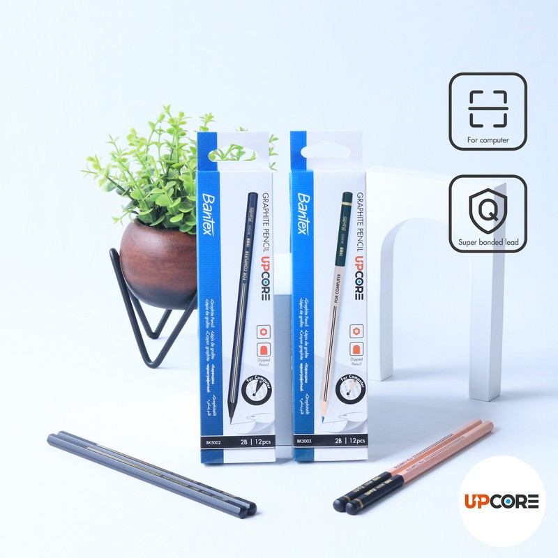 Jual [Terminal Stationery 01] Bantex Pensil Graphite 2B Pegangan Segi ...