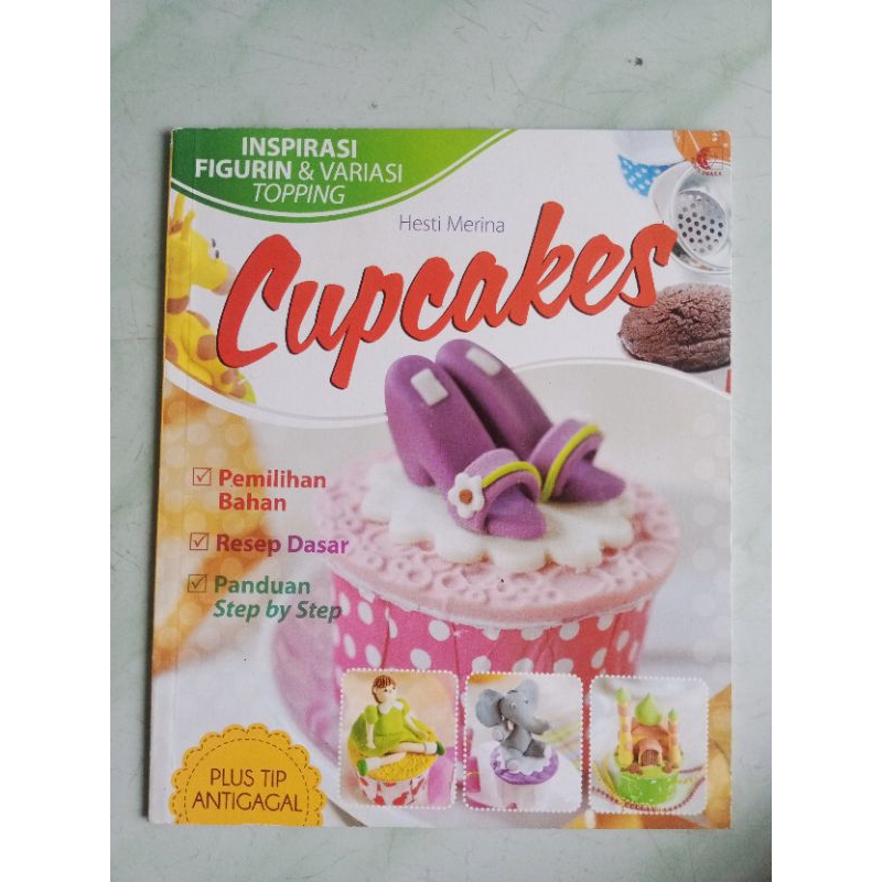 Jual BUKU INSPIRASI FIGURIN & VARIASI TOPPING CUPCAKES | Shopee Indonesia