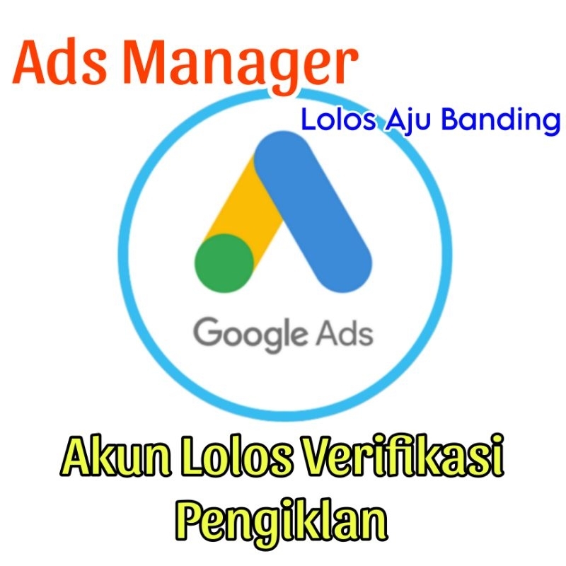 Jual Akun Google Ads Verifikasi Pengiklan Tinggal Dipakai | Shopee ...