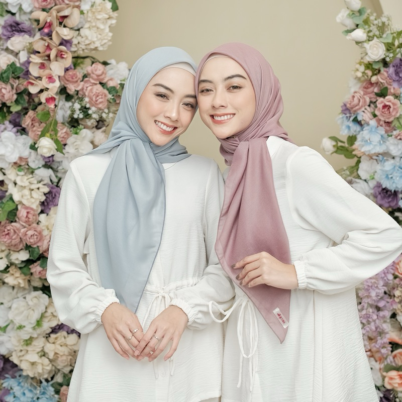 Jual Alqeera - Hijab Sisa Gudang (Hijab Segiempat Polycotton Bella ...