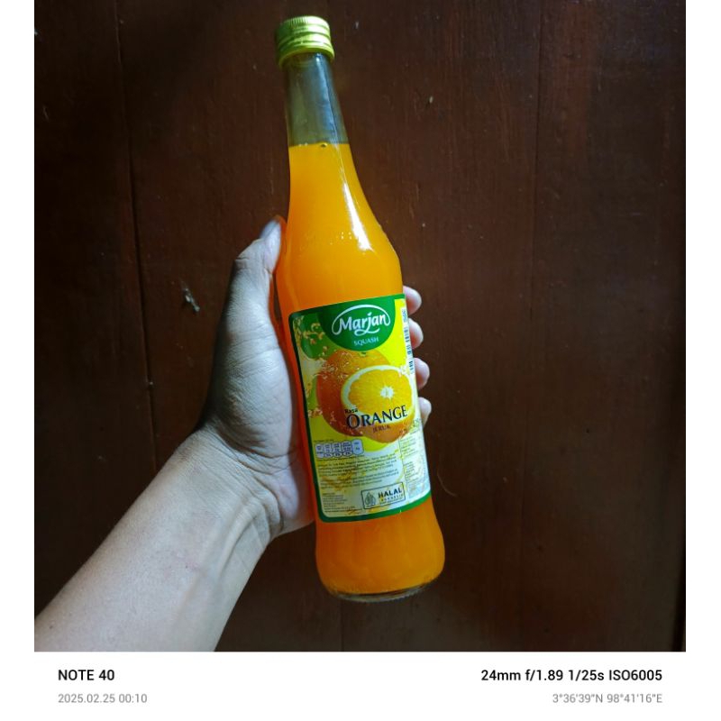 Jual MARJAN SQUASH ~ JERUK 425ML | Shopee Indonesia
