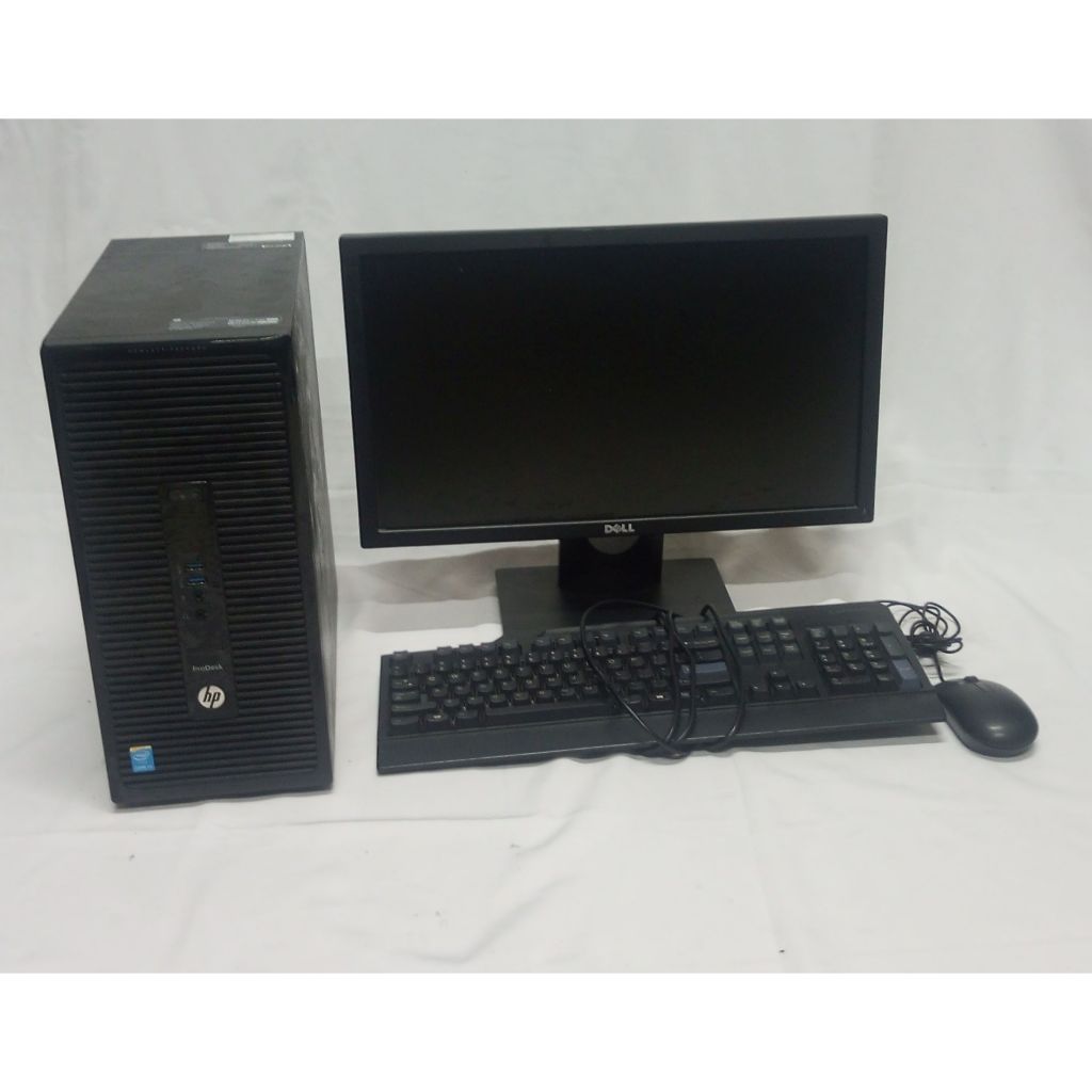 Jual komputer full set core i3 gen 4 - Ram 8 GB SSD 256 GB plus monitor ...