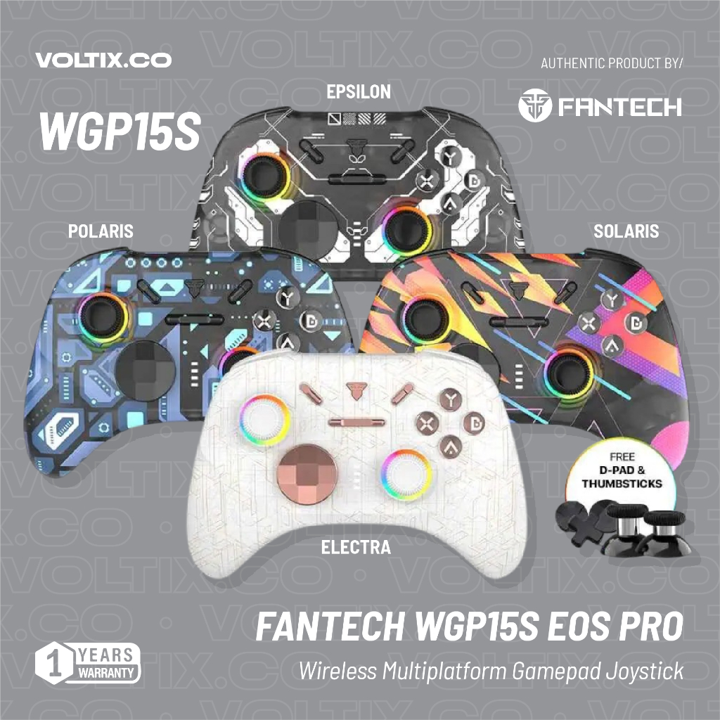 Jual Fantech WGP15 / WGP-15 EOS PRO Wireless Multiplatform Gamepad Joystick | Shopee Indonesia