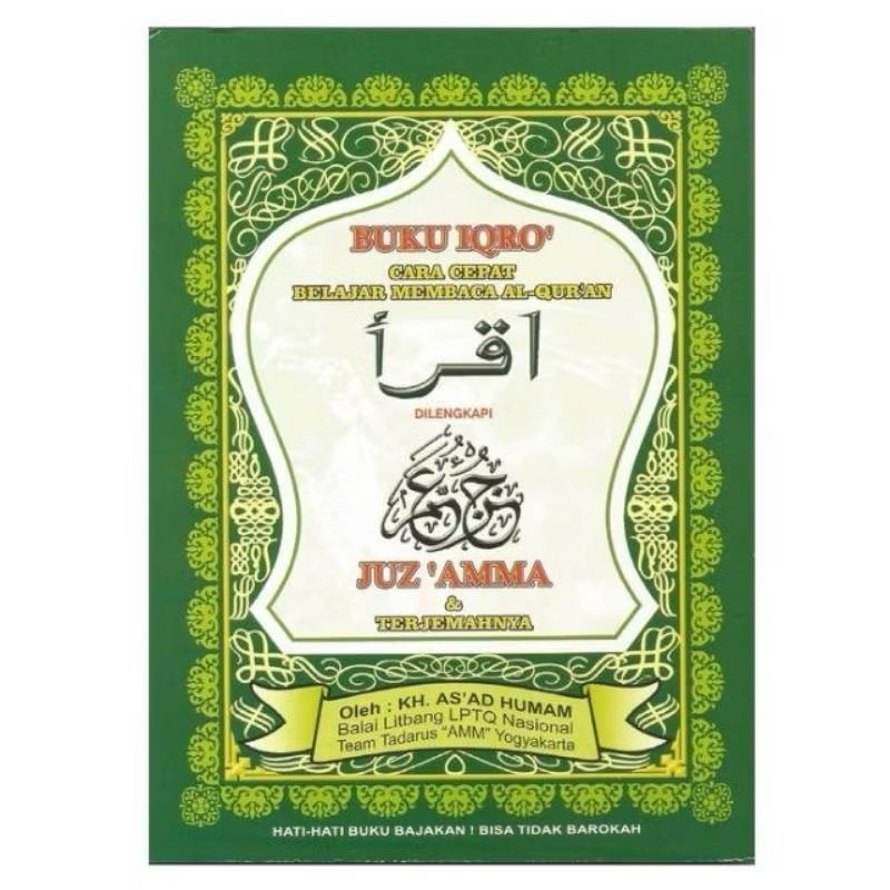 Jual Buku Iqro Iqra Anak + Juz Amma Ukuran Besar | Shopee Indonesia