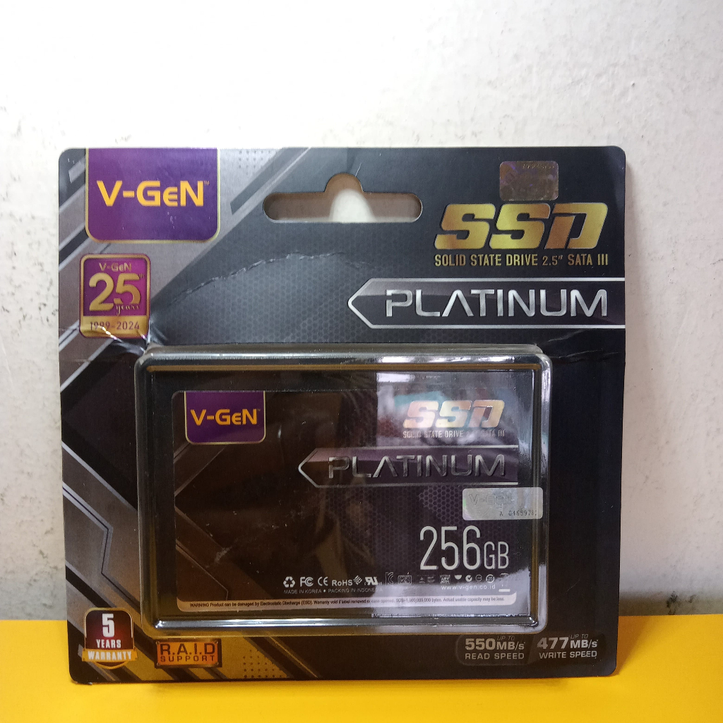 Jual SSD VGEN PLATINUM 256GB (NEW) | Shopee Indonesia