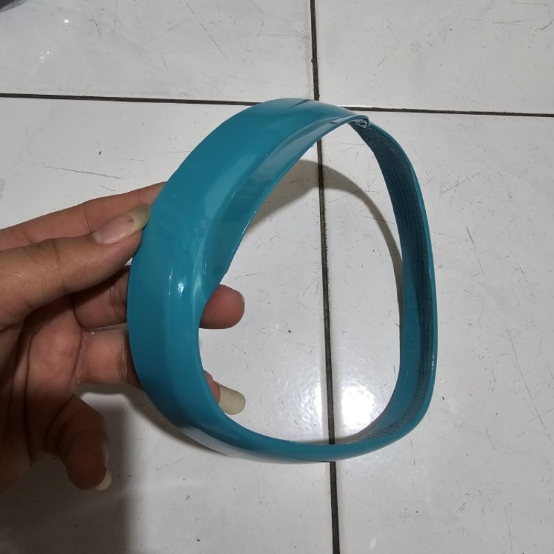 Jual Topi cover headlamp depan filano bahan fiber plus lem 3m | Shopee ...