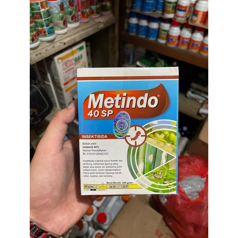 Jual insektisida metindo 200gram sp obat ulat metomil 40sp | Shopee ...