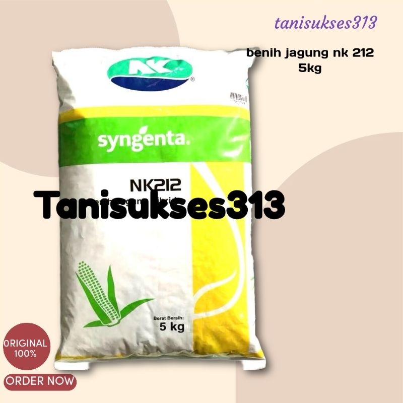 Jual benih jagung hibrida nk 212 kemasan 5kg nk 212 5kg benih jagung ...
