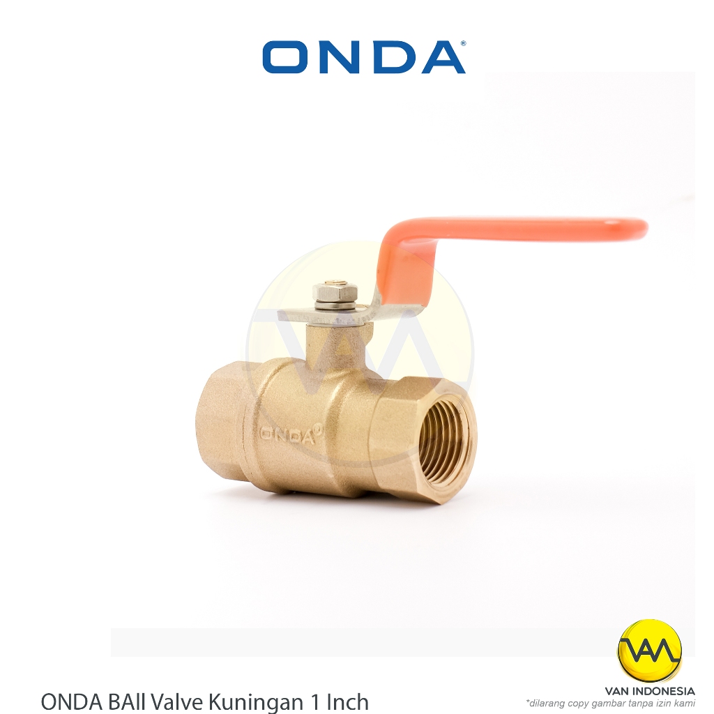Jual ONDA Ball Valve Kuningan 1 Inch | Shopee Indonesia