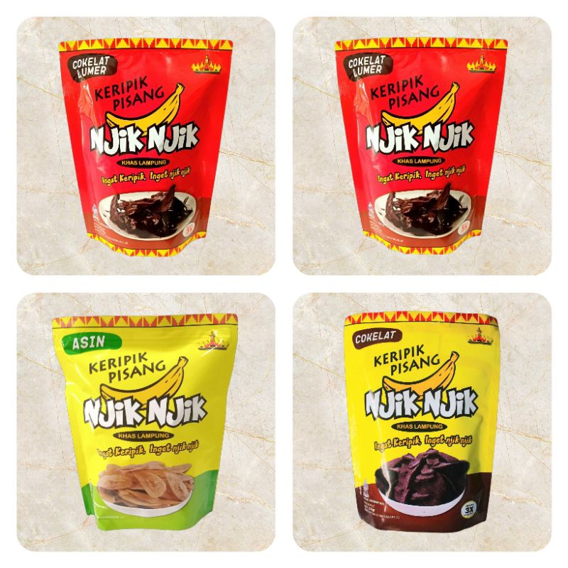 Jual Keripik pisang NJIK NJIK khas Lampung | Shopee Indonesia