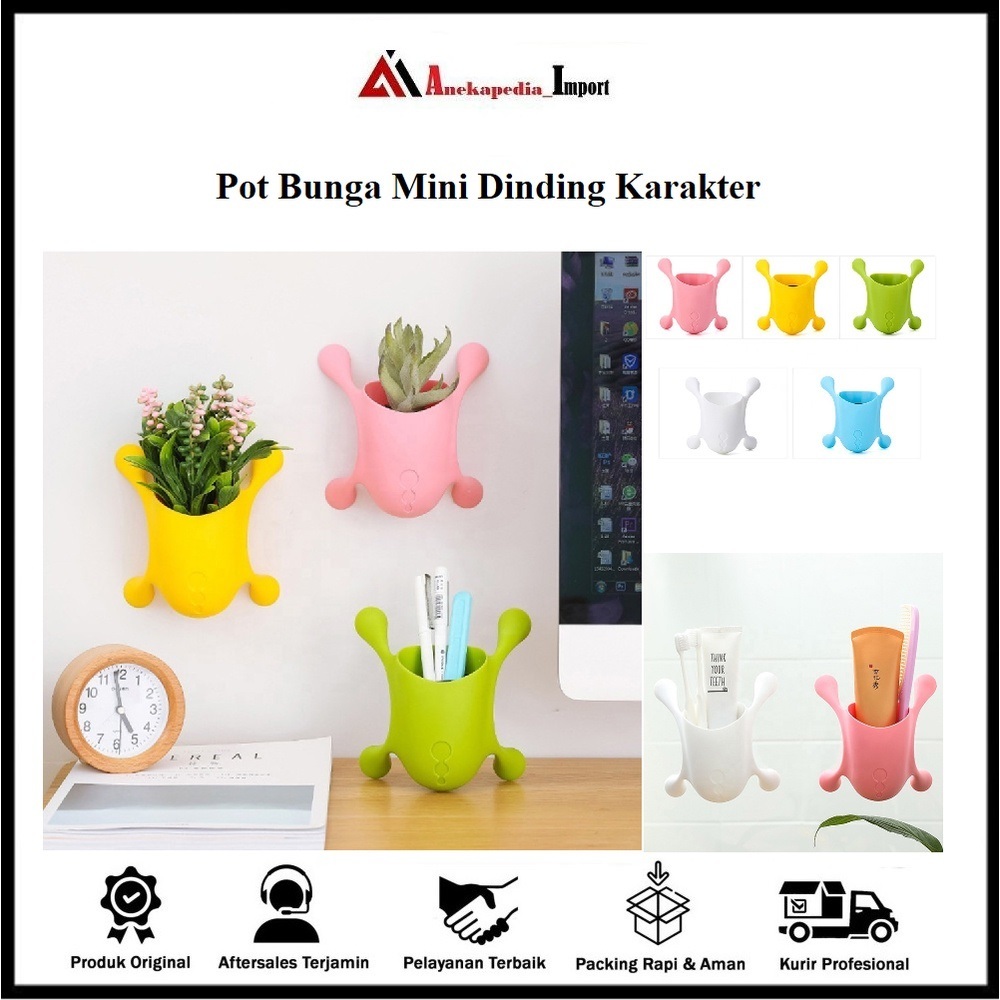 Jual Pot Bunga Tanaman Mini Tempel Dinding - Rak Sabun - Tempat Sabun ...