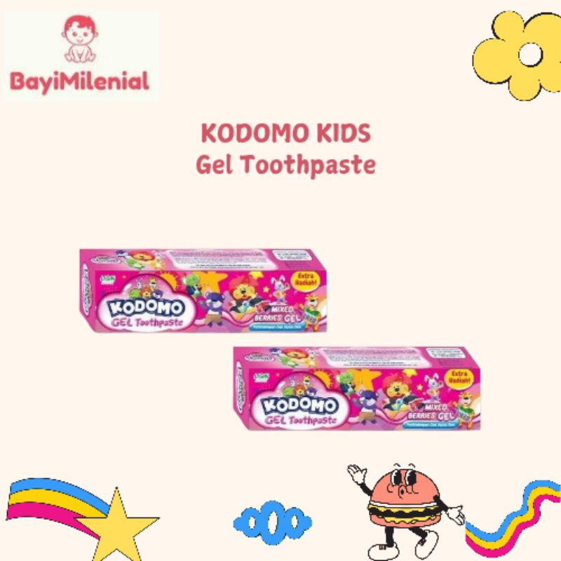 Jual kodomo kids toothpaste 45g | Shopee Indonesia