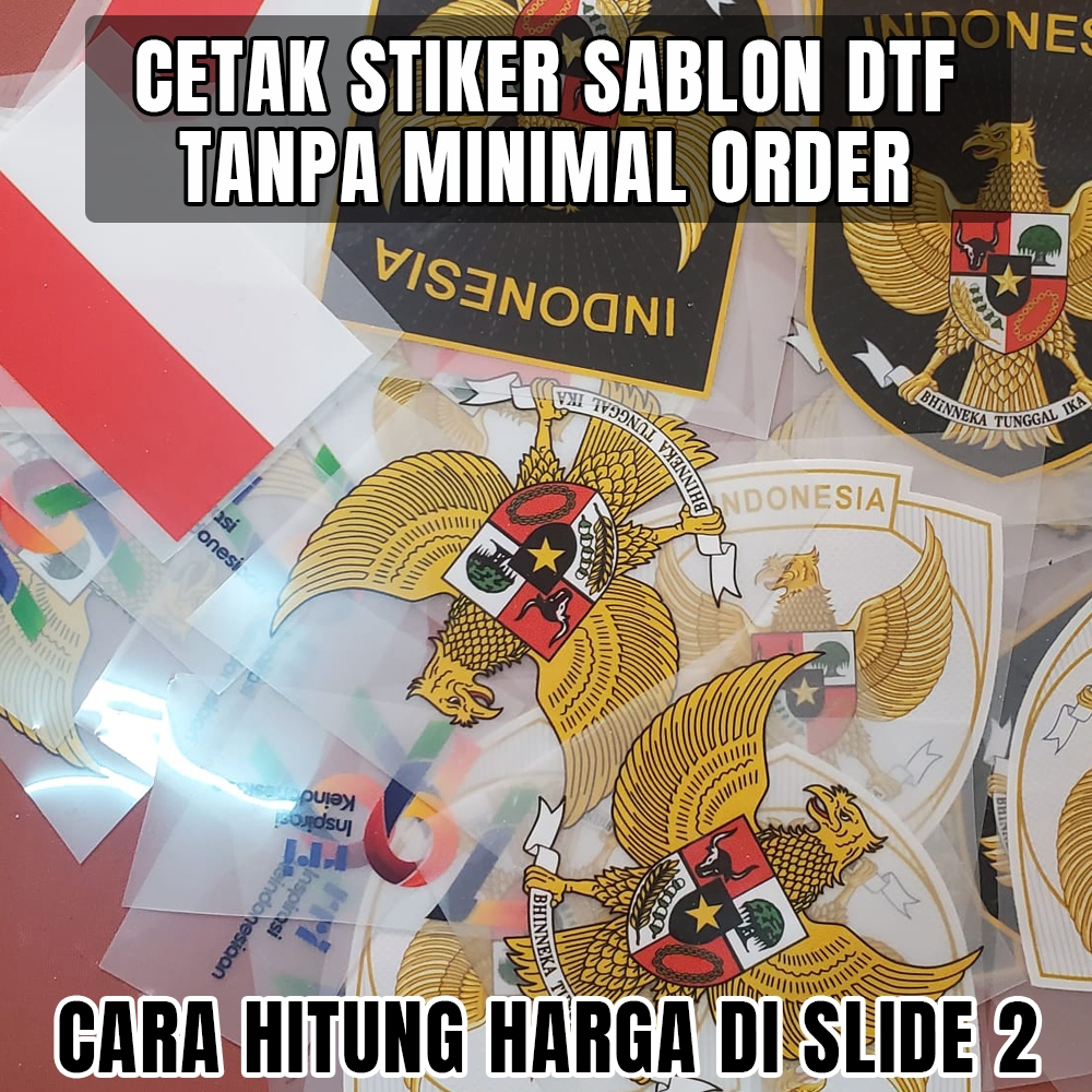 Jual Stiker Sablon Setrika DTF Custom Ukuran | Print Stiker Sablon Siap ...