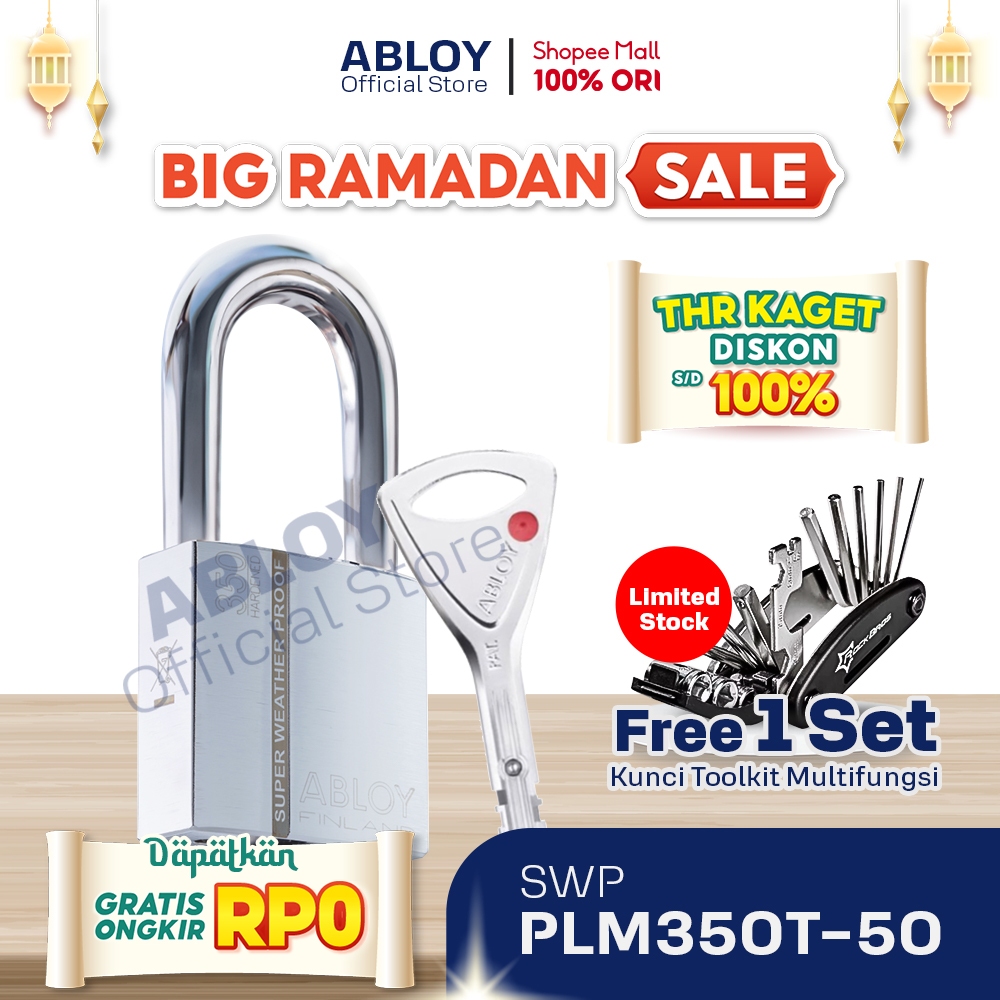 Jual ABLOY Gembok Padlock PLM350T/50 SWP | Shopee Indonesia