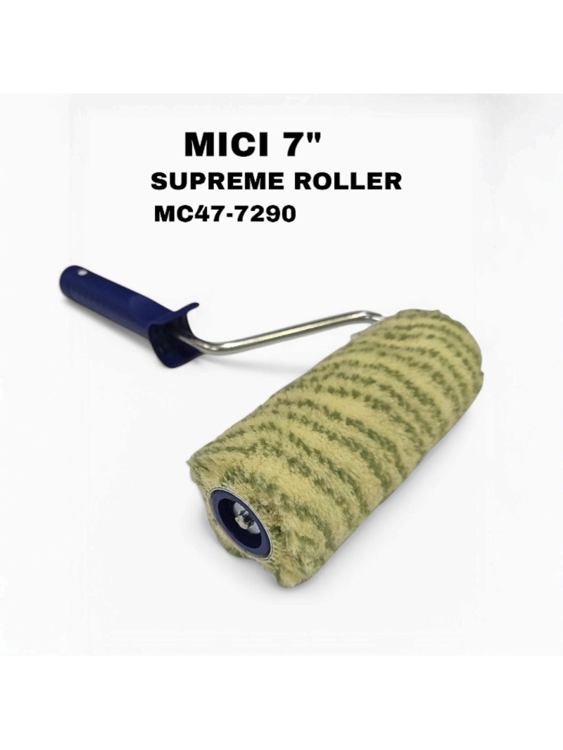Jual Mici 7" kuas rol cat tembok paint roller refill/ 1 set rol dan ...