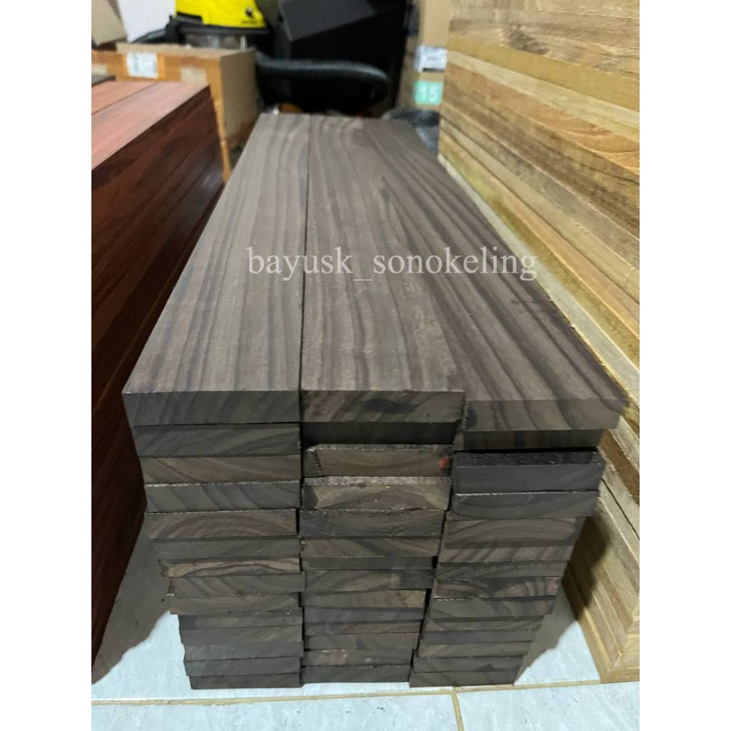 Jual Kayu sonokeling full galih ukuran custom sesuai kebutuhan | Shopee ...