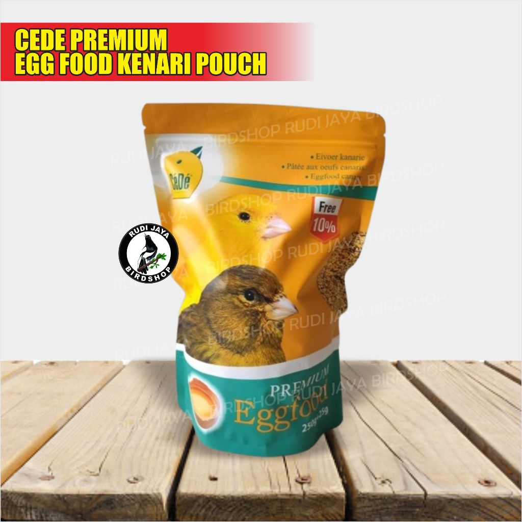 Jual CEDE PREMIUM EGGFOOD KENARI LOVEBIRD POUCH VERSELE LAGA PAKAN ...
