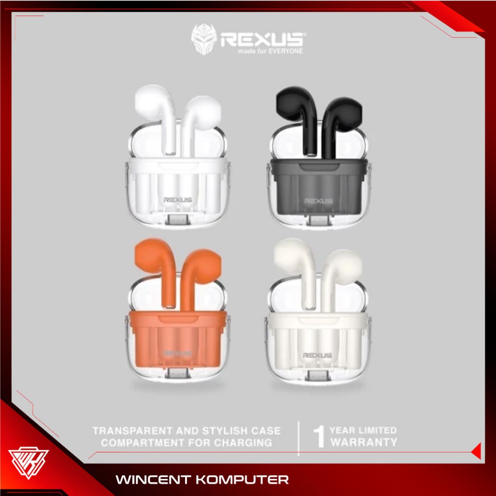 Jual REXUS FX3 / FX-3 TWS Earphone Bluetooth Wireless | Shopee Indonesia