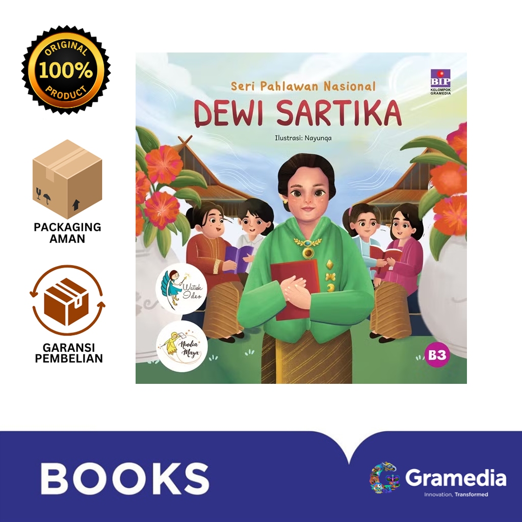 Jual Gramedia Bali - BUKU SERI PAHLAWAN NASIONAL: DEWI SARTIKA | Shopee Indonesia