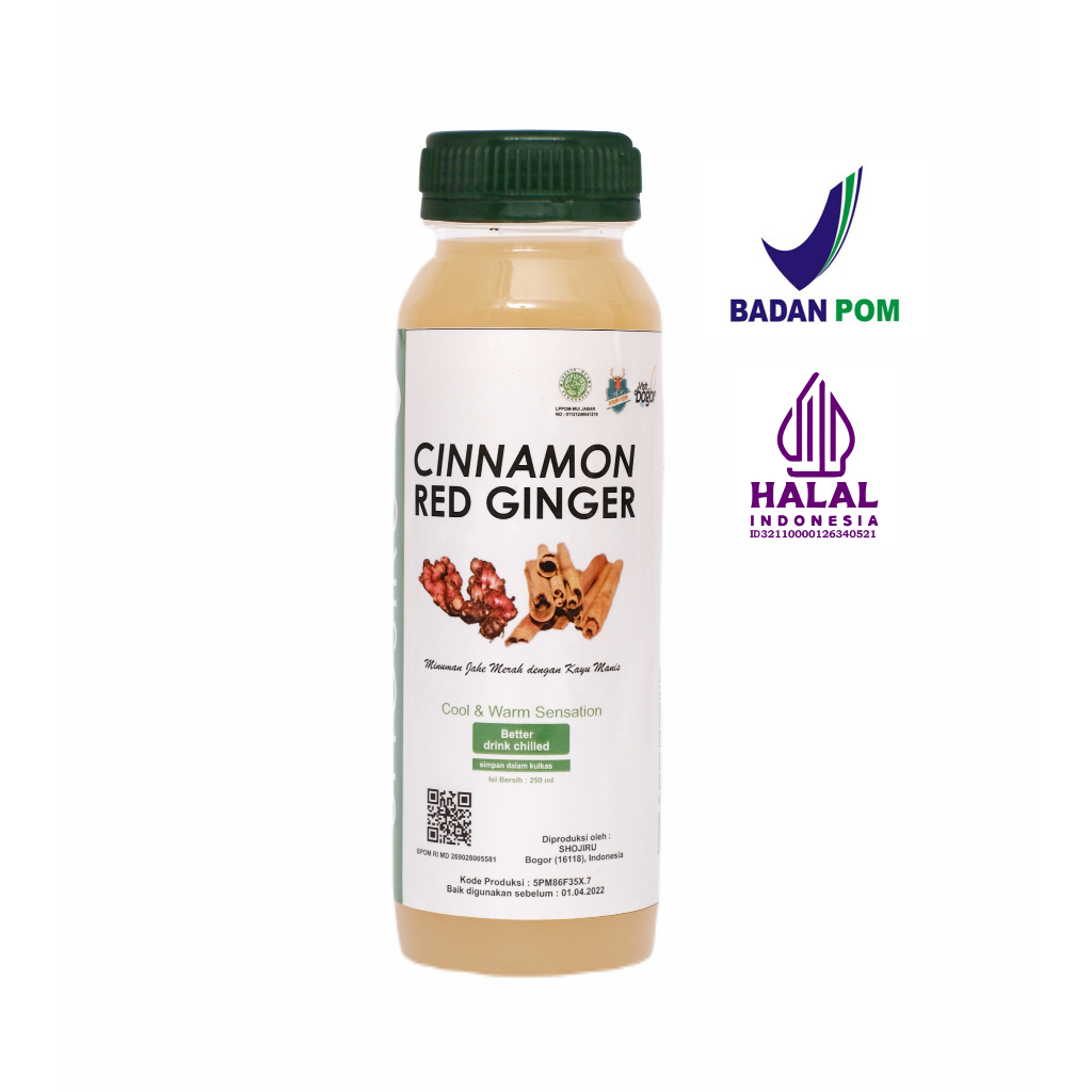 Jual Shojiru Minuman BOTANIKAL - Cinnamon Red Ginger Kemasan Botol ...
