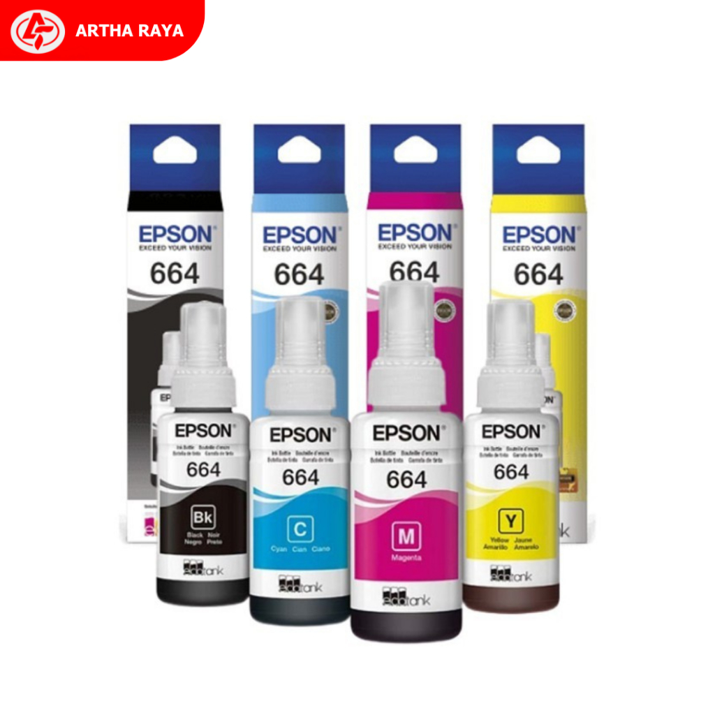 Jual TINTA EPSON 664 ORIGINAL | Shopee Indonesia