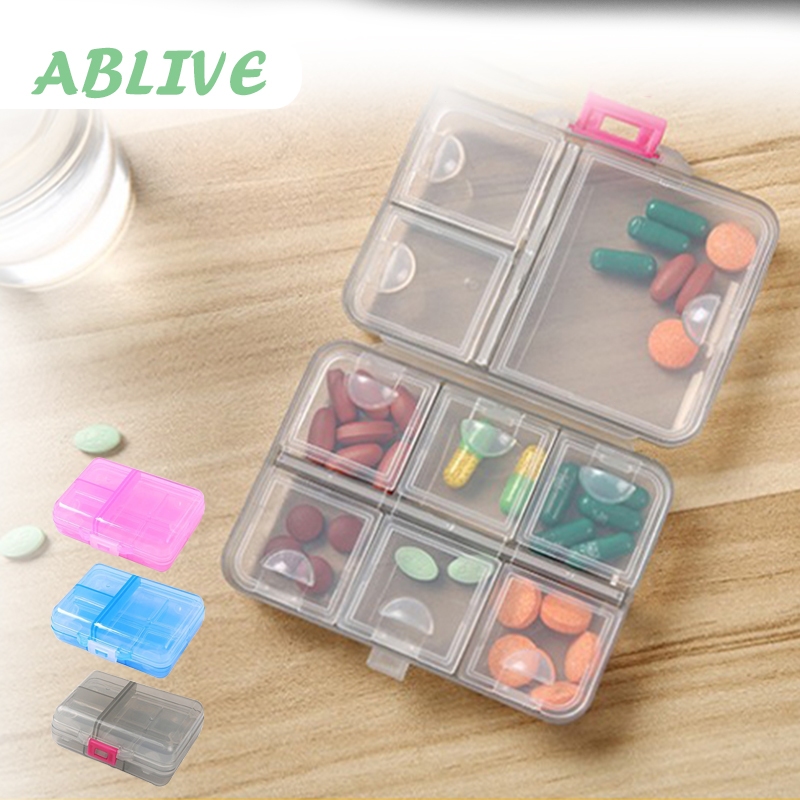 Jual Kotak Obat Harian Tempat Penyimpanan Obat Storage Pill Box ...