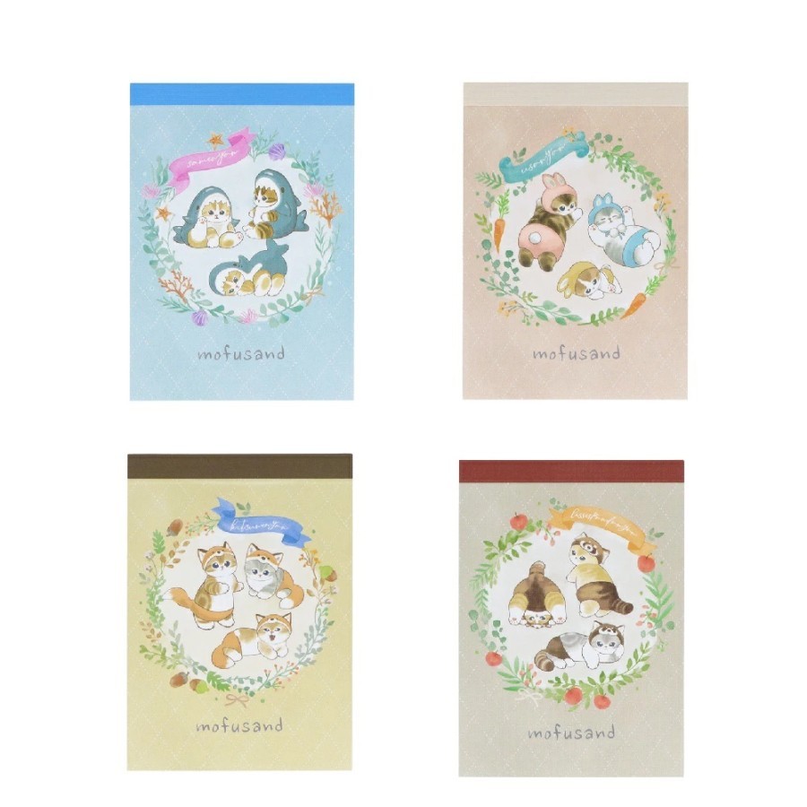 Jual Mini Memo Pad Mofusand Nyan Pants Animal Samenyan Usanyan Note ...