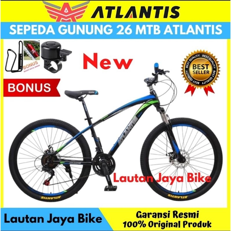 Jual Sepeda Gunung 26 ATLANTIS 730 REM DISCBRAKE NEW | Shopee Indonesia