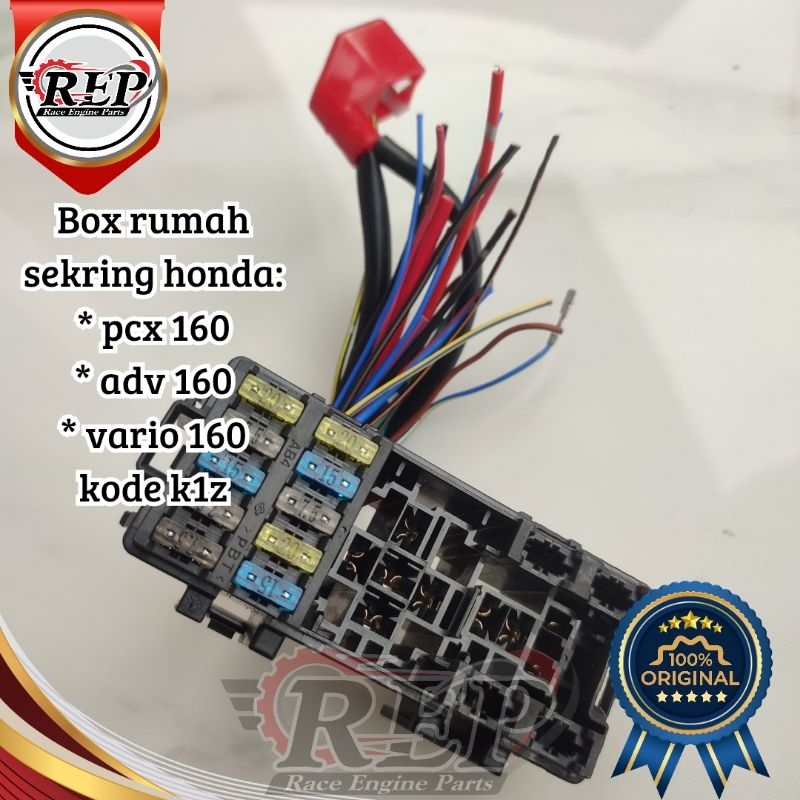 Jual box rumah sekring fuse honda pcx 160 adv 160 vario 160 kode k1z ...