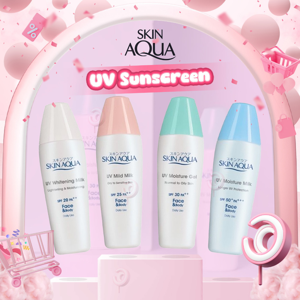 Jual SKIN AQUA - UV SUNSCREEN SERIES SPF 50+ PA+++ ( 40 ml ...