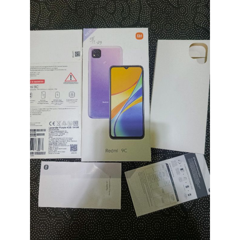 Jual DUS BOX KOTAK REDMI 9C TIDAK CACAT( HANYA DUS TIDAK ADA HP ...