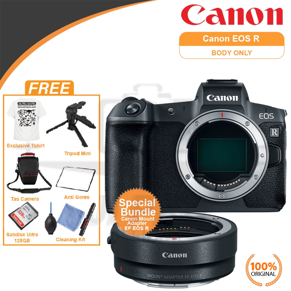 Jual Canon EOS R Mirrorless Digital Camera Body Only Canon EOS R BO ...