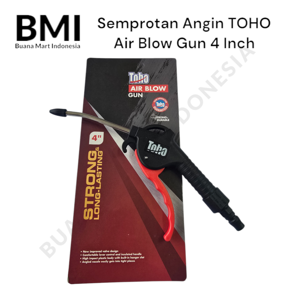 Jual Semprotan Angin TOHO Air Blow Gun 4 Inch | Semprotan Udara | Air ...