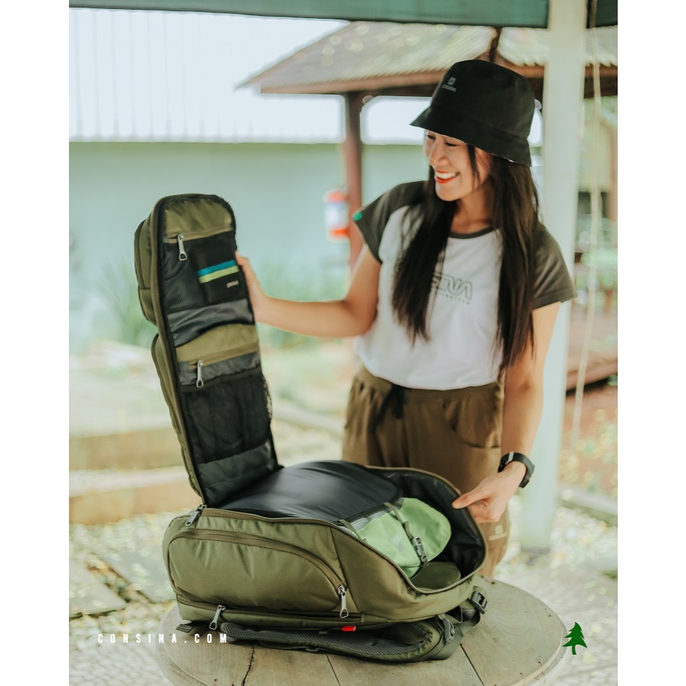 Jual Consina Charleston Ransel Travel Laptop 15Inch | Outdoor Backpack ...