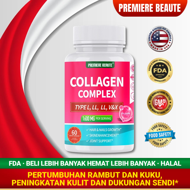 Jual COLLAGEN KAPSUL Collagen Kapsul Pemutih Badan Suplemen Kulit ...