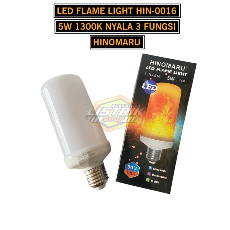 Jual Lampu Api Lampu Hias 5w Obor LED Flame Light Hinomaru | Shopee ...