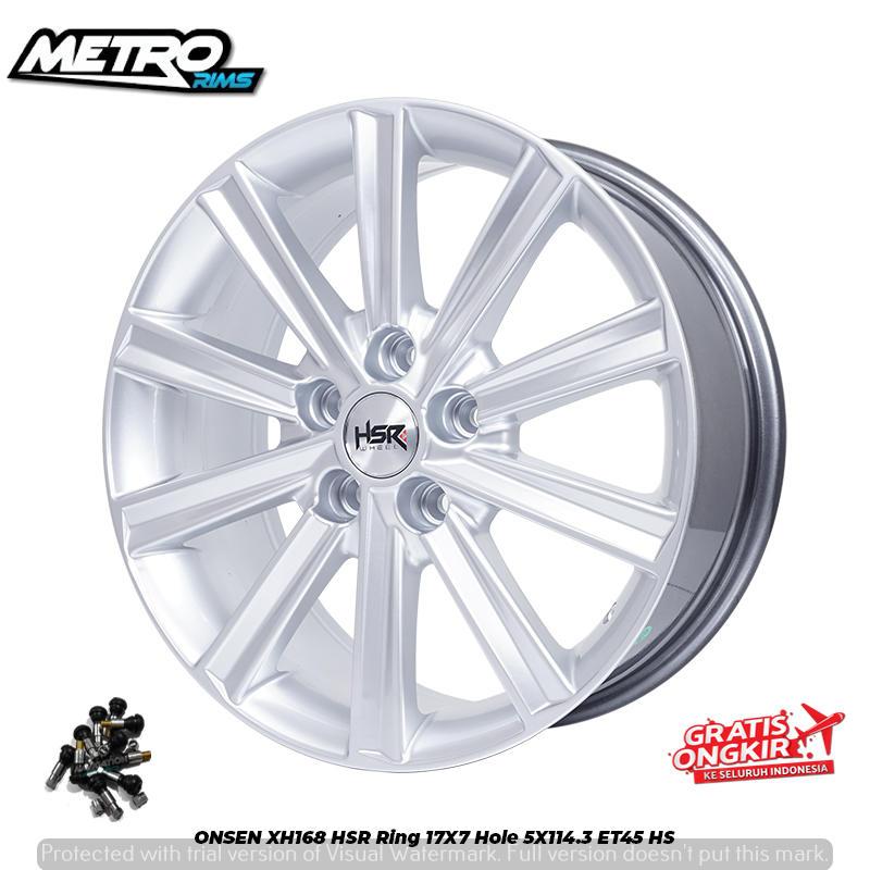 Jual VELG RACING MODEL ELEGANT RING 17 MOBIL CAMRY INNOVA RUSH TERIOS XPANDER PELEK HSR ONSEN ...