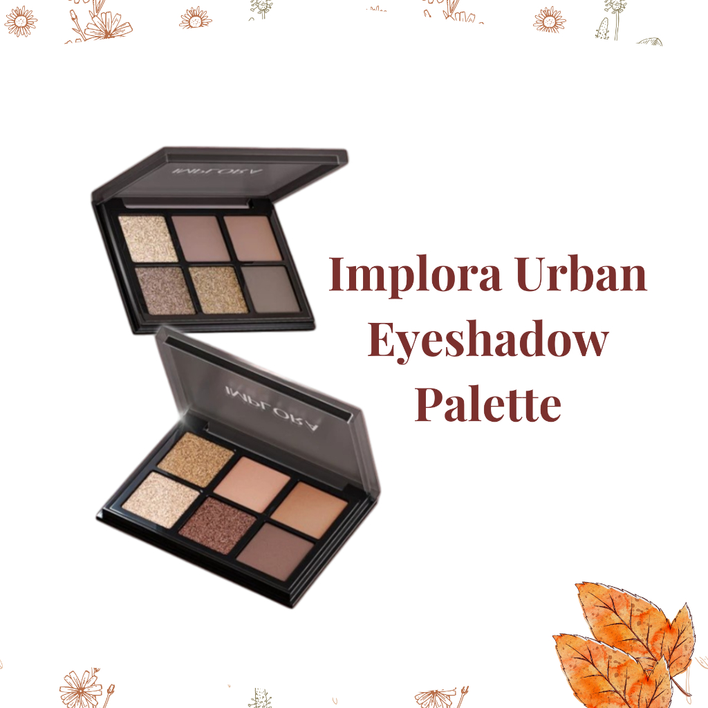 Jual Implora Urban Eyeshadow Palette | Shopee Indonesia