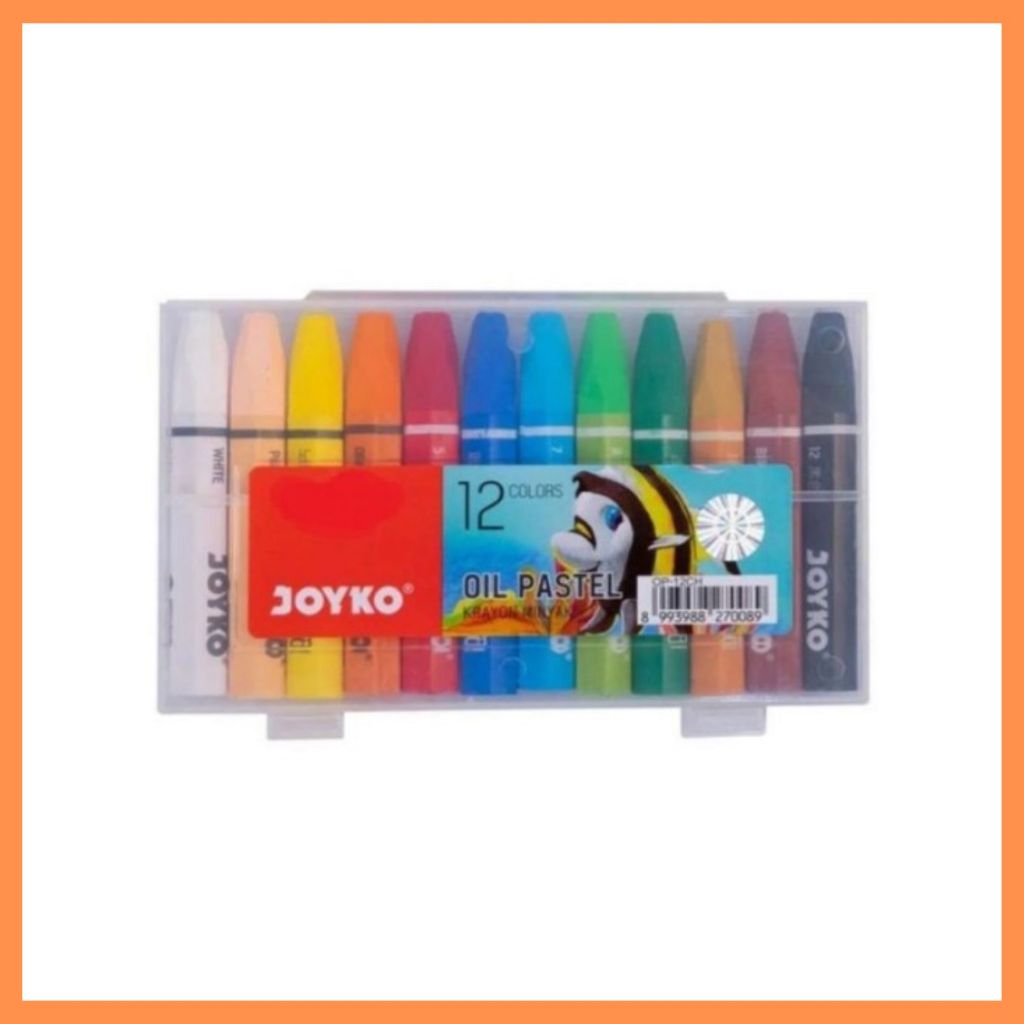 Jual JOYKO OIL PASTEL 12WARNA OP-12CH | Shopee Indonesia
