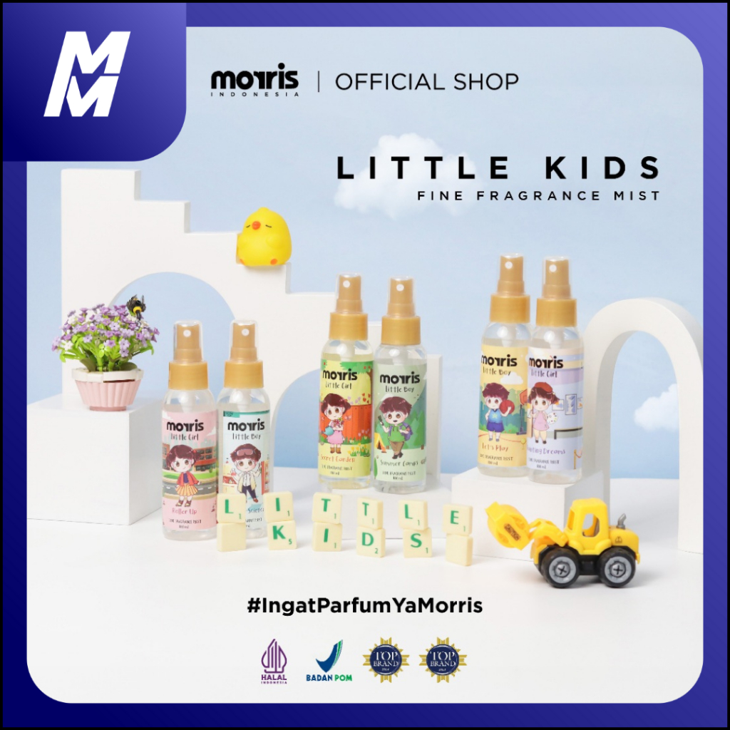 Jual Parfum Morris Anak 100 ml | Morris Body Mist Spray Little Girls ...
