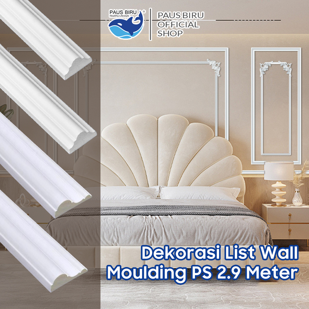 Jual Paus Biru - List Moulding Dekorasi Ruangan Gaya Eropa Wall Decor ...