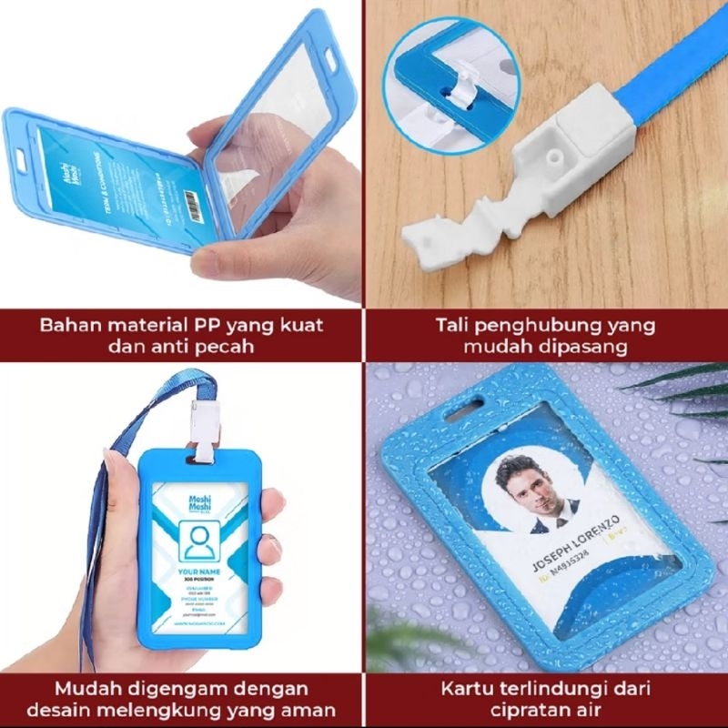 Jual Id card holder/ tempat kartu id card/name tag | Shopee Indonesia