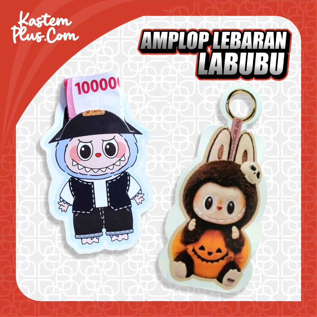 Jual Amplop Lebaran Labubu Viral 1 Pack (5Pcs) Angpao THR Hari Raya ...