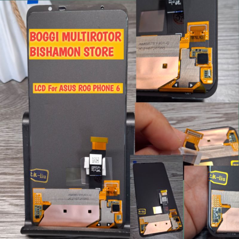 Jual LAYAR LCD ASUS ROG PHONE 6 PRO AMOLED ORIGINAL TOUCHSCREEN DISPLAY ...