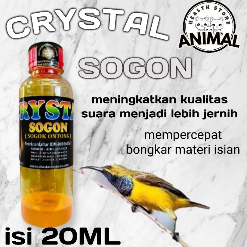 Jual crystal sogon minuman doping sogon 20ML Rahasia sang Juara ...