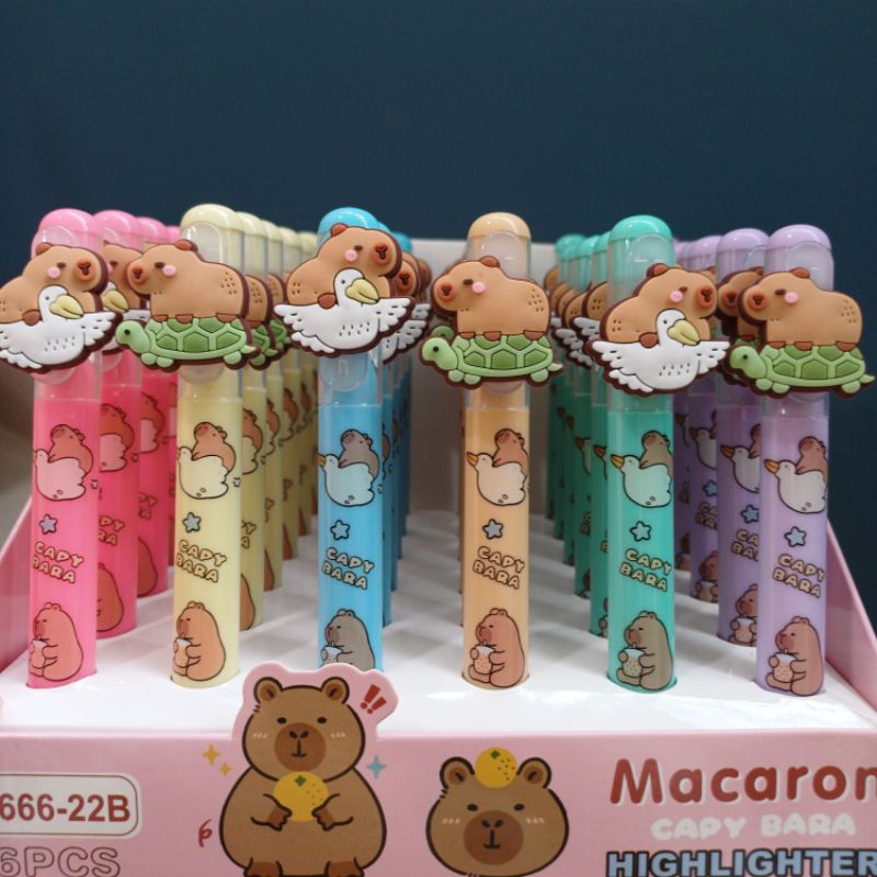 Jual Stabilo highlighter capybara 22B | Shopee Indonesia