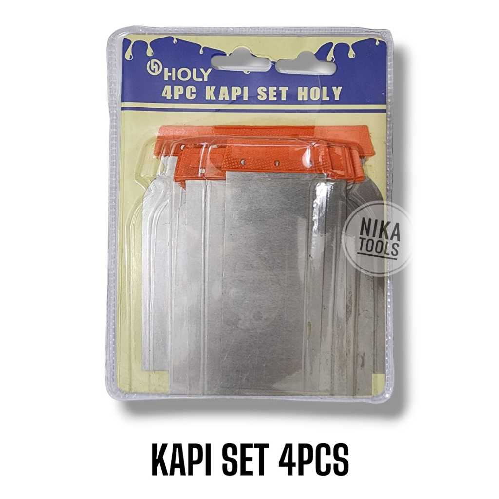 Jual Kapi Kape Scraper Dempul Plamir Set 4 Pcs | Shopee Indonesia