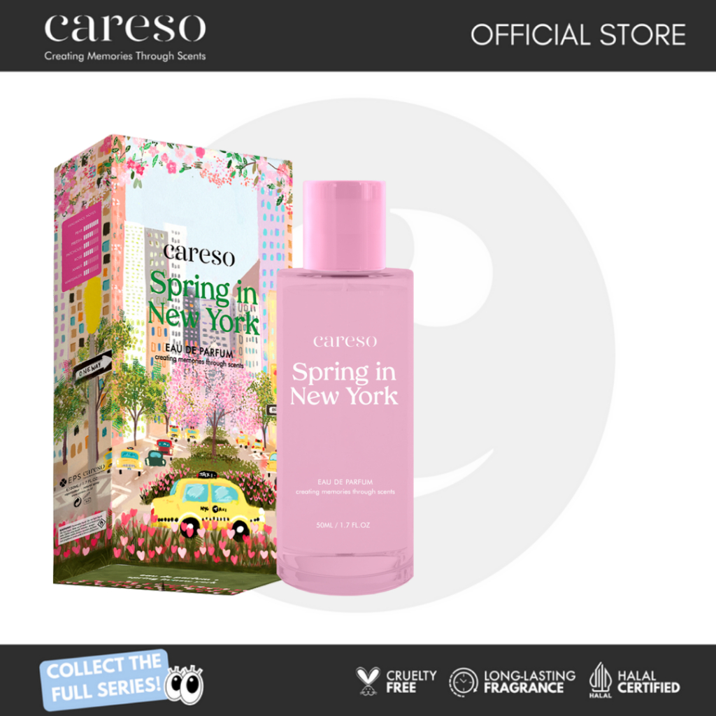 Jual CARESO - Spring in New York EDP - 50ML | Shopee Indonesia